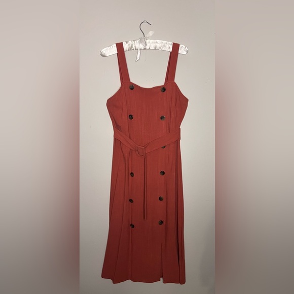 Primark | Dresses | Primark Linnen Clay Midi Dress | Poshmark